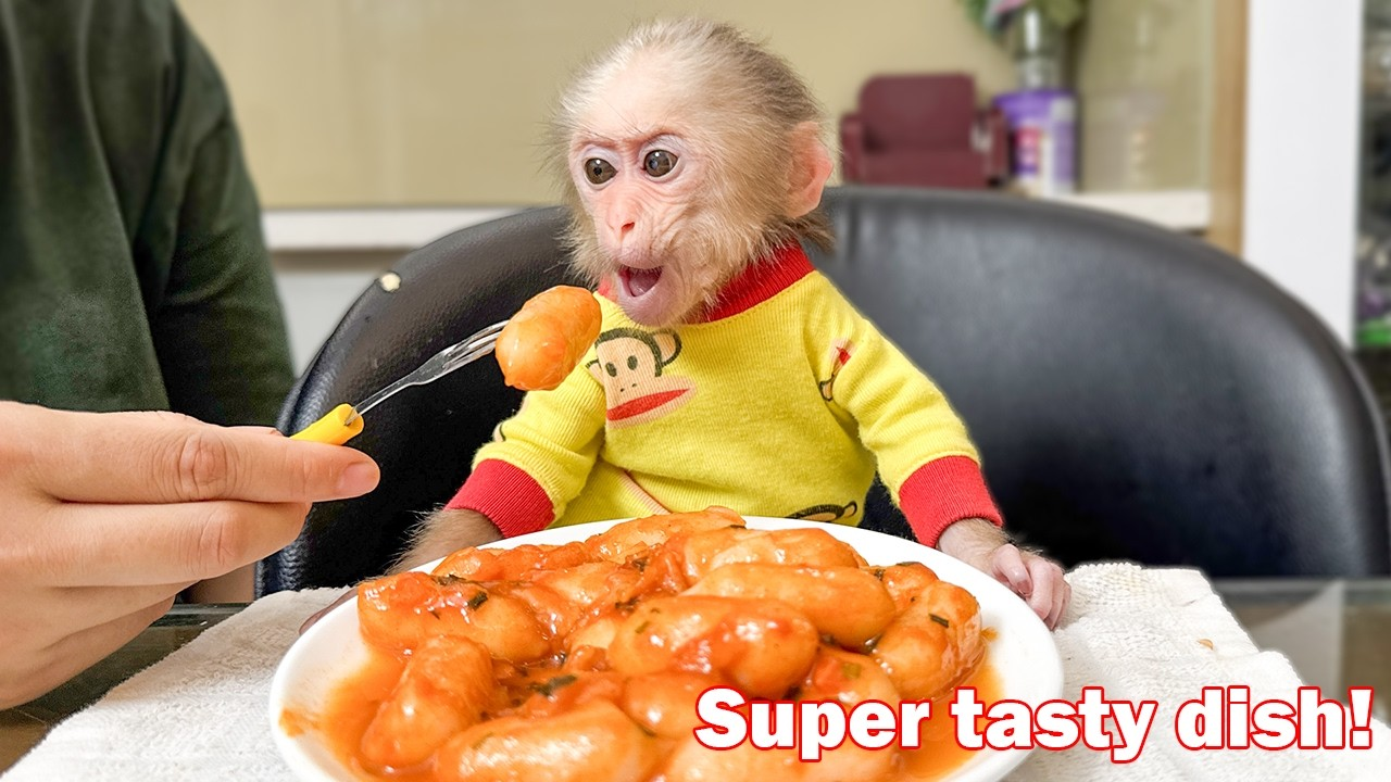 Lala is Comforted by Thuy with a Super Delicious Rice Cake Dish ...