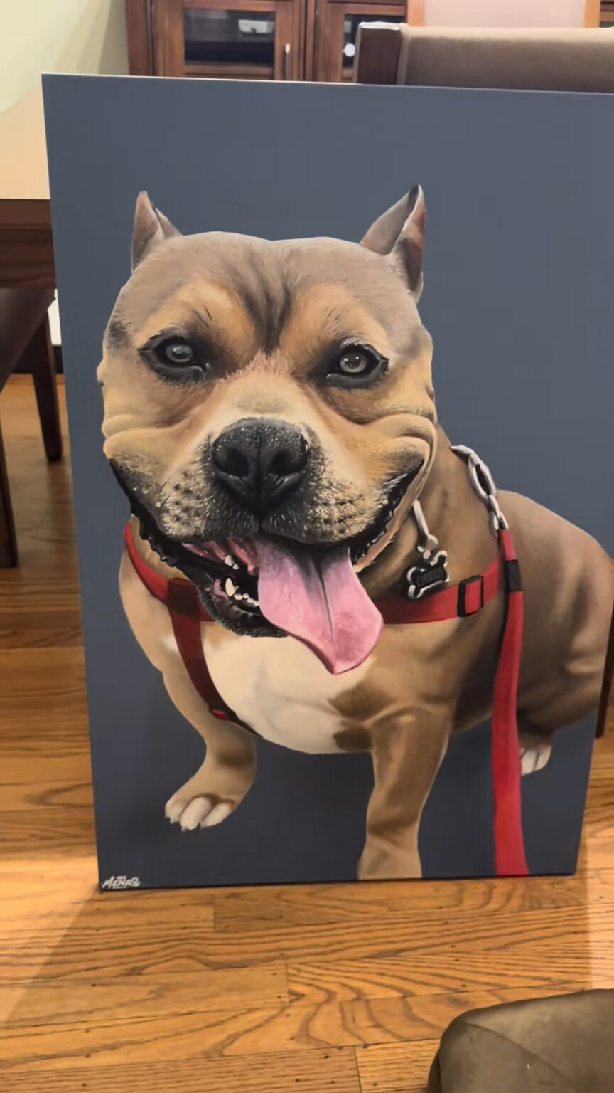 Wow that looks so amazing and so beautiful, he did a great job and ...